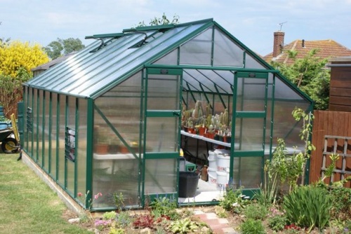 10x8 Elite Powder Coated Supreme - South West Greenhouses
