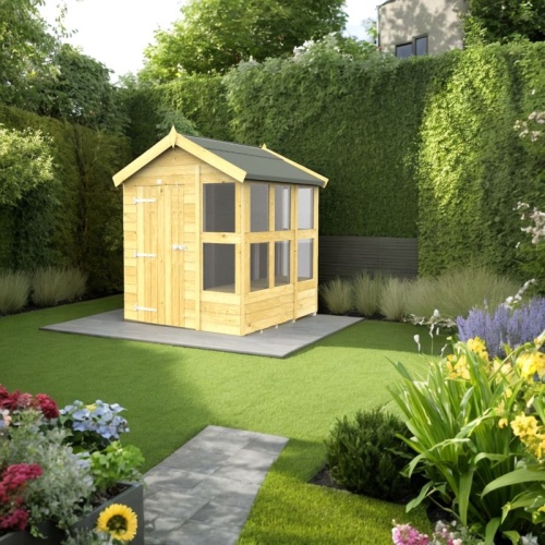 Modular Apex Style Timber Potting Sheds