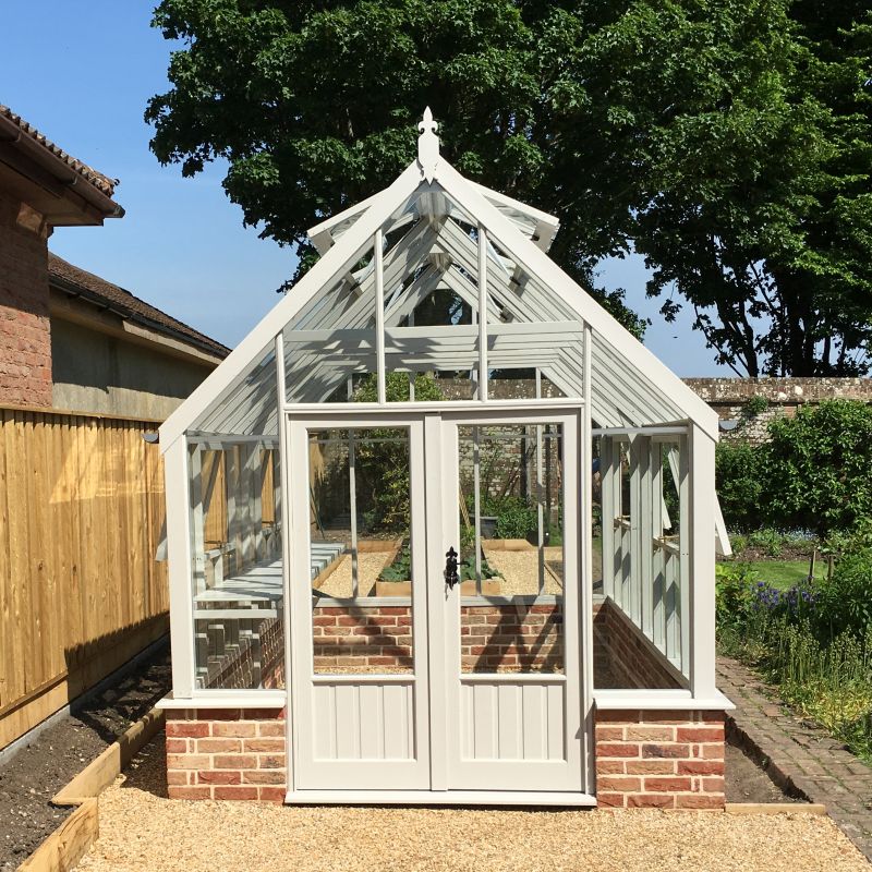 Clearview 8x9 Wooden Buckinghamshire Edwardian Greenhouse