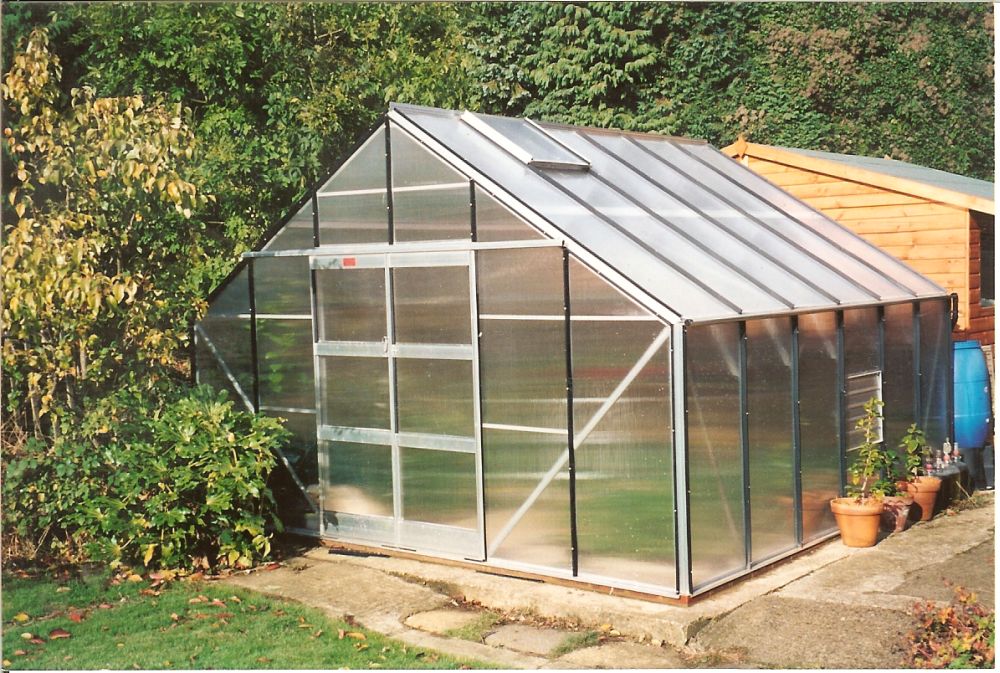 12x8 Elite Aluminium Classique - South West Greenhouses