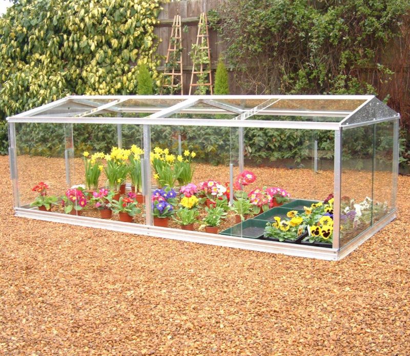 Access Aluminium Cold Frame 4ft x 8ft - South West Greenhouses