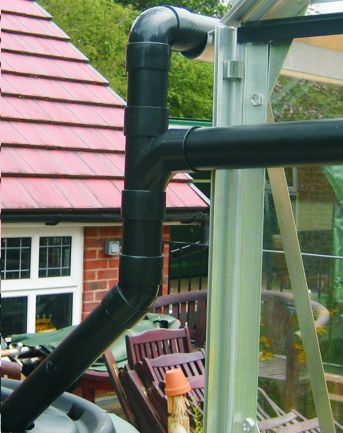 Elite Rainwater Kit to One Gutter For Buildings Up to 6ft Wide