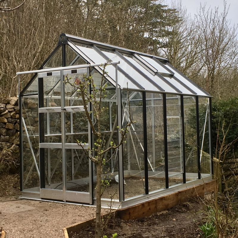 6x12 Elite Titan Aluminium-South West Greenhouses